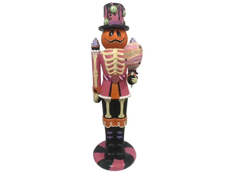 60" Pumpkin Nutcracker w/Cotton Candy Display – Dunn Deals Home Decor ...